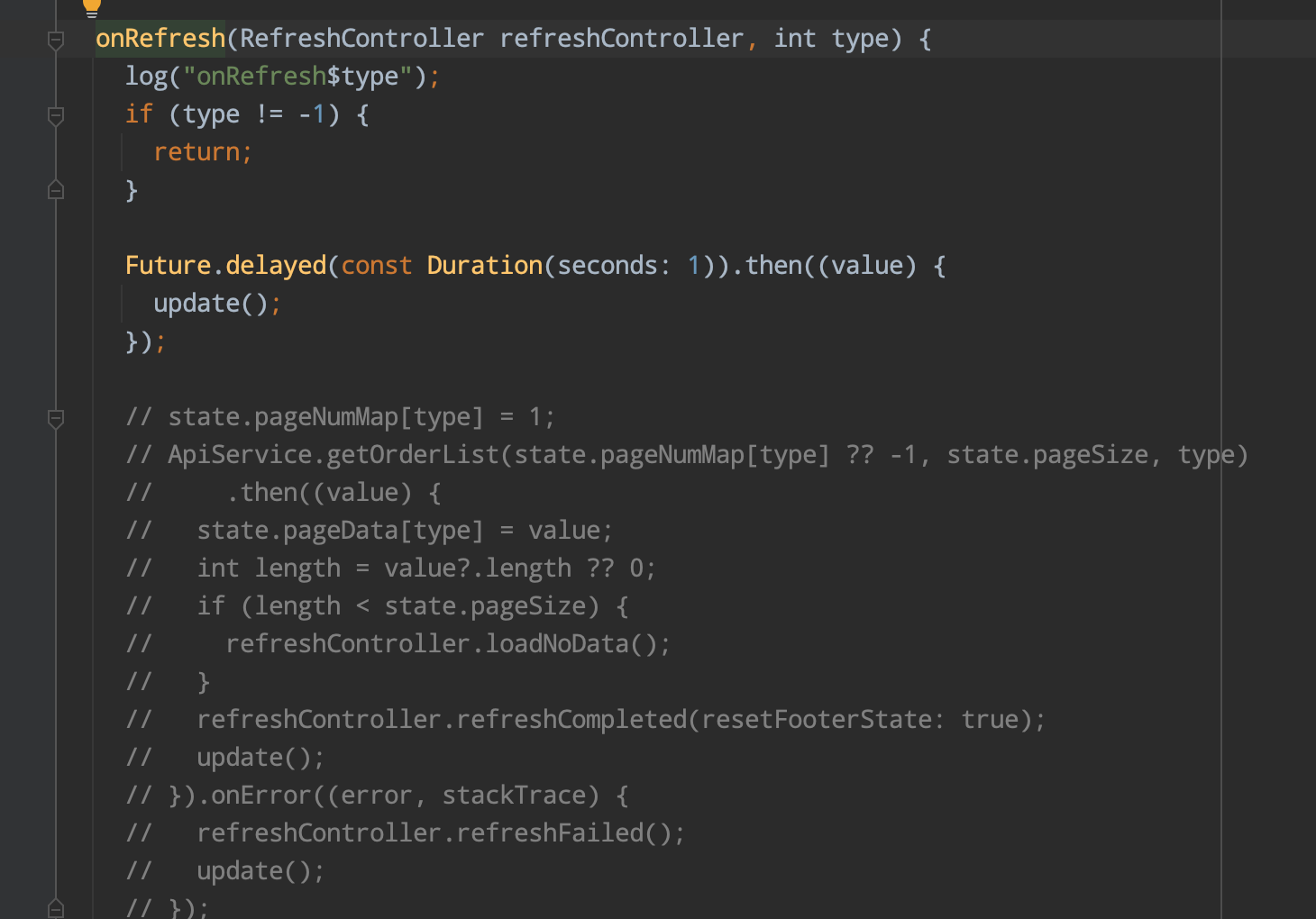 用GetX更新update之后会导致再次触发onRefresh · Issue #584 · peng8350/flutter_pulltorefresh · GitHub
