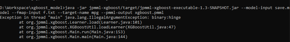 issue with binary:hinge · Issue #45 · jpmml/jpmml-xgboost · GitHub