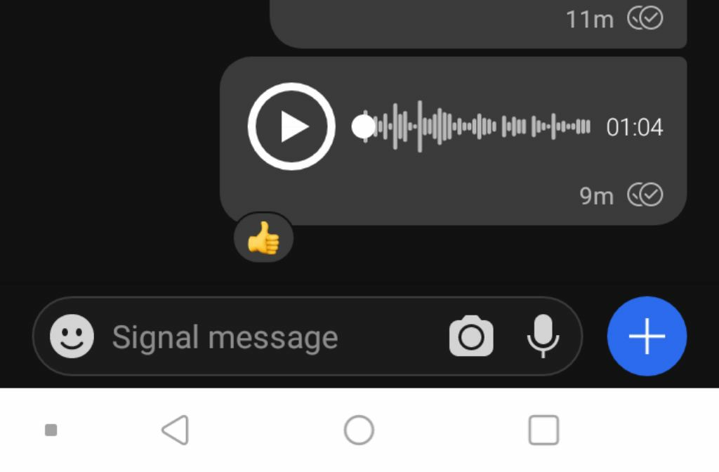 Wrong Notification Text for Audio Msg Reacts · Issue #10141 · signalapp/Signal-Android · GitHub