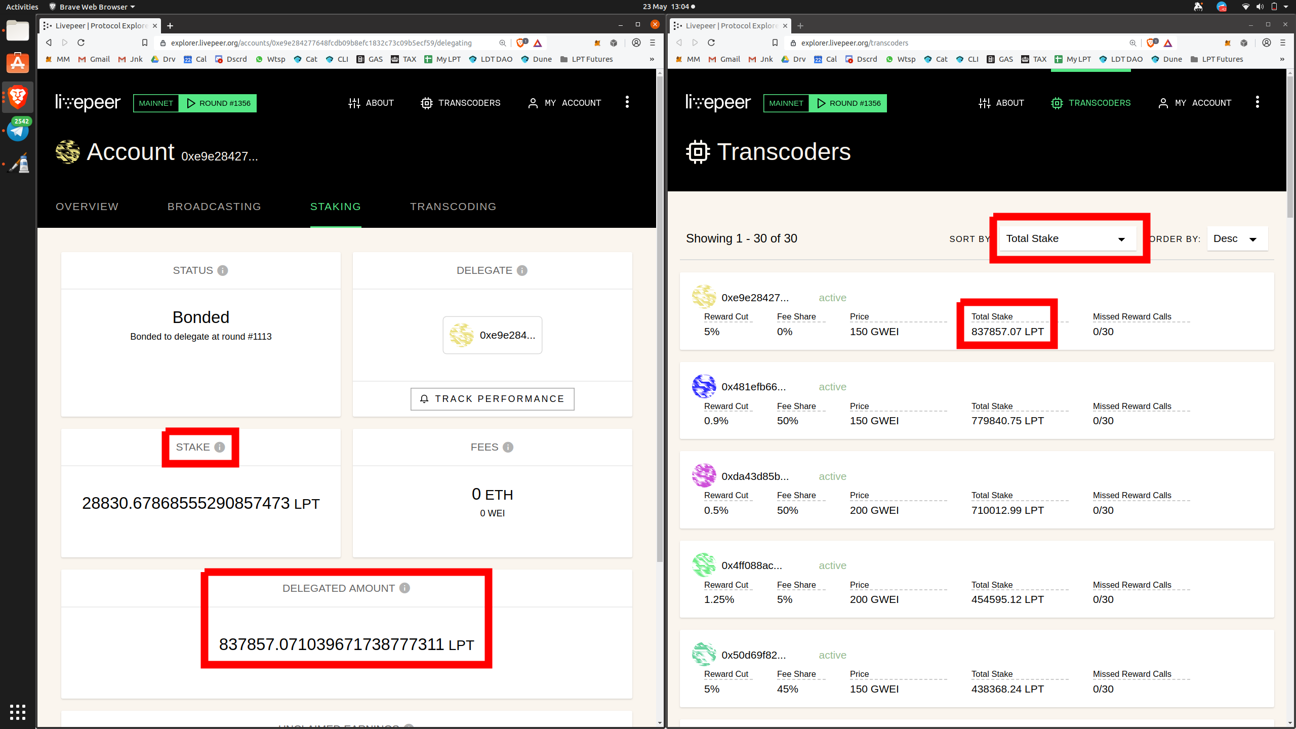 Make terminology consistent ref: "Total Stake" vs. "Delegated Amount" · Issue #77 · livepeer ...