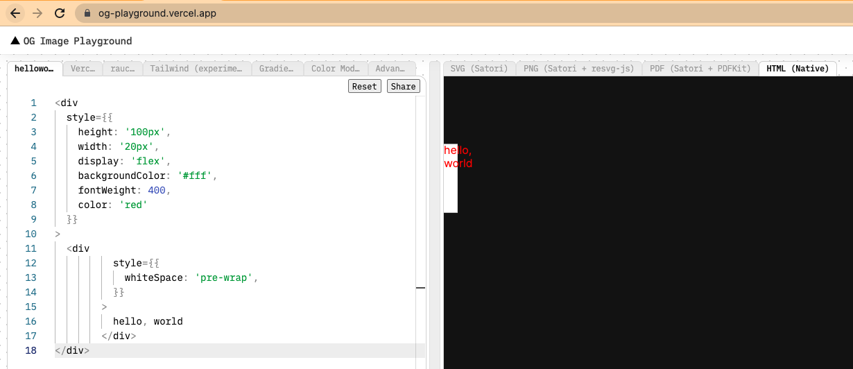 Wrong line breaking · Issue #360 · vercel/satori · GitHub