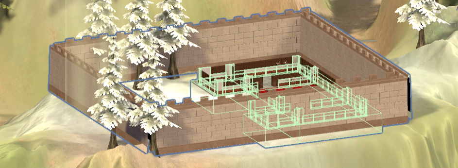 凌霄城模型城墙连接处不完整 · Issue #89 · jynew/jynew · GitHub