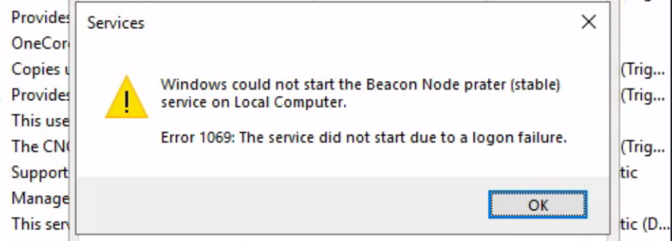 The allowservicelogon setting is being ignored · Issue #840 · winsw/winsw · GitHub