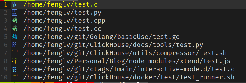 文件搜索时每行开头出现乱码 · Issue #586 · Yggdroot/LeaderF · GitHub