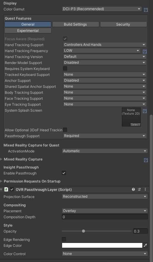 MRTK 2.8 Meta Quest pro no controllers if passthrough · Issue #11605 · microsoft ...