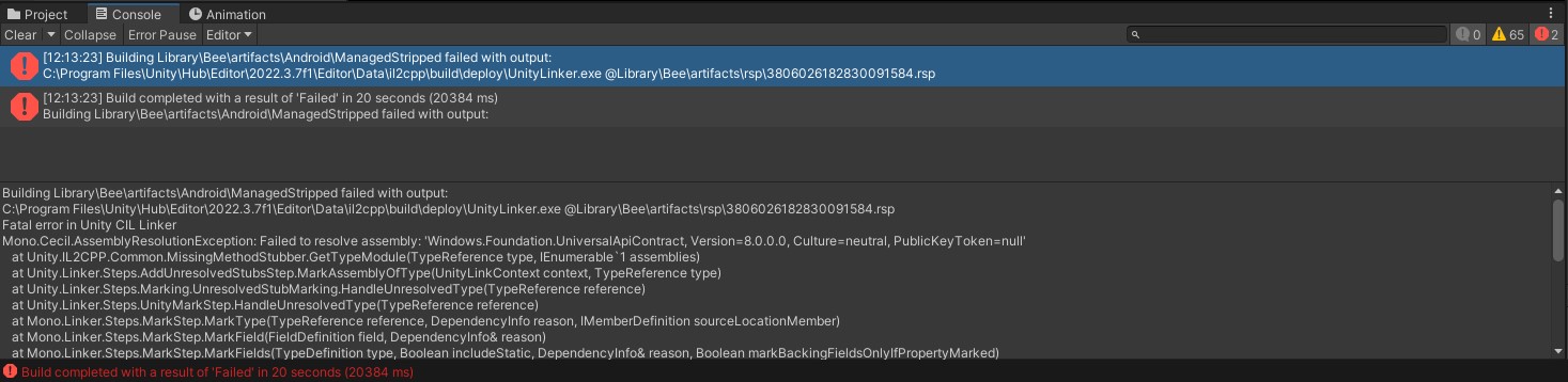 "Bee" Library build fail Windows.Foundation Android · Issue #11778 · microsoft ...