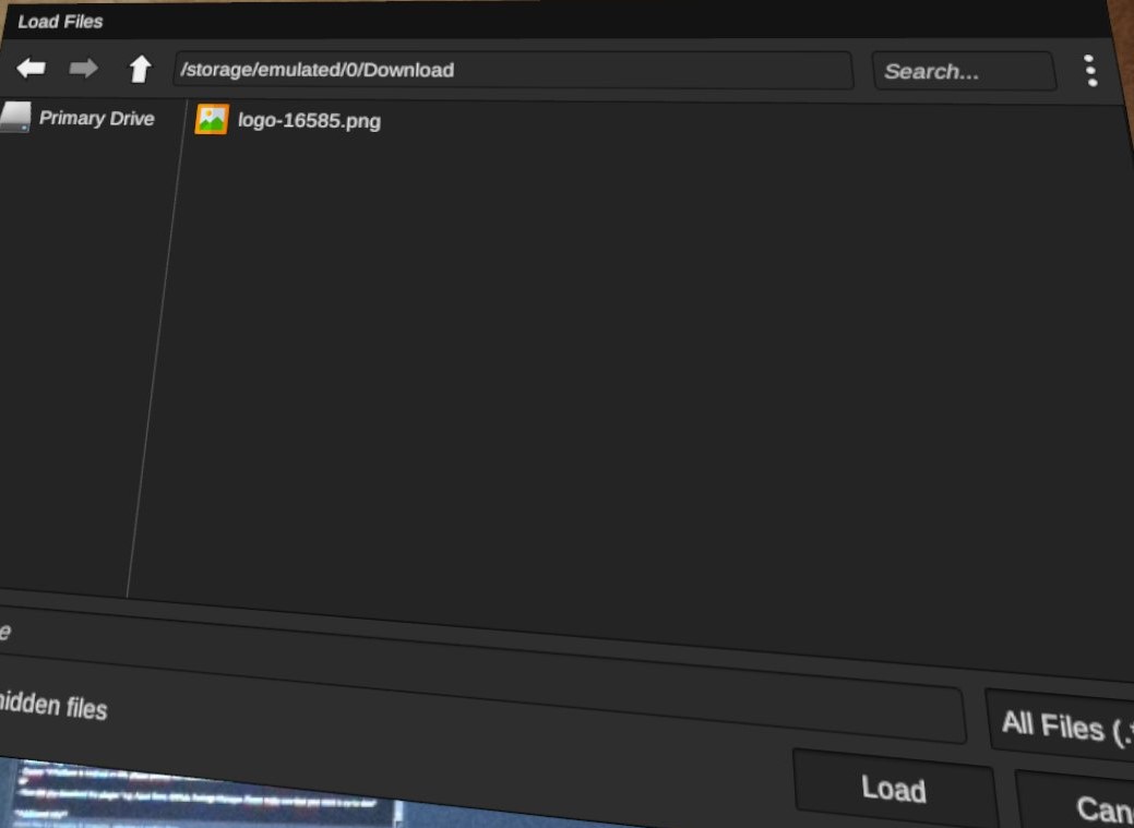GLB and JSON files not appearing Quest Pro · Issue #89 · yasirkula/UnitySimpleFileBrowser · GitHub