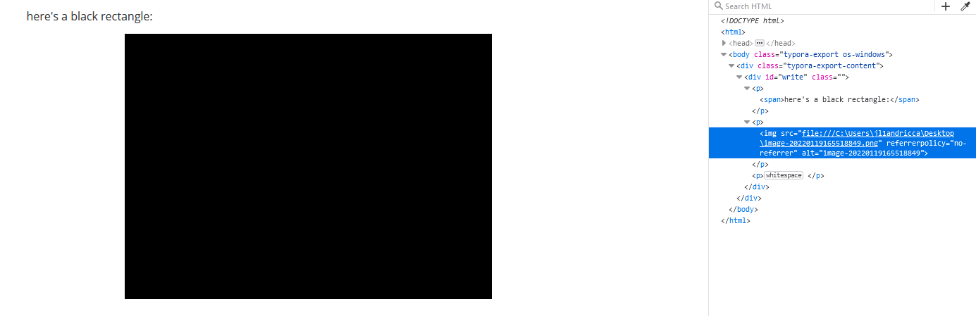 Pictures and gifs not rendered when exporting to HTML · Issue #1311 · typora/typora-issues · GitHub