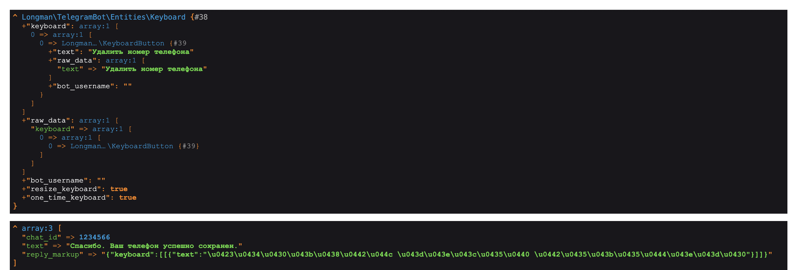 Can add resize_keyboard option · Issue #1306 · php-telegram-bot/core · GitHub