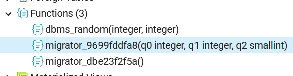 ERROR: function migrator_9699fddfa8(integer, integer, integer) does not ...