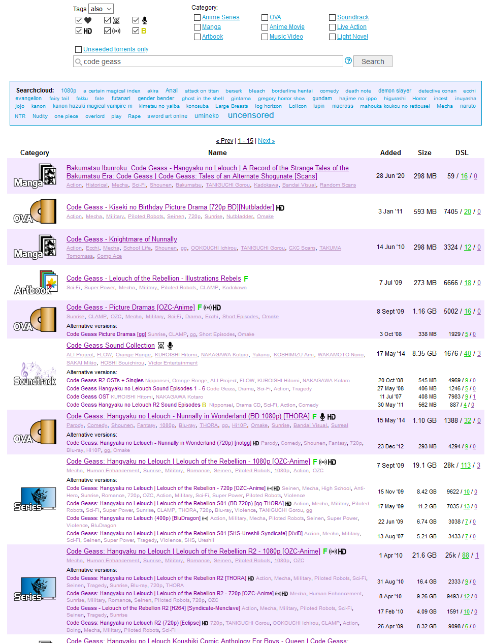 [BakaBT] Category strings need to be changed · Issue #10121 · Jackett ...
