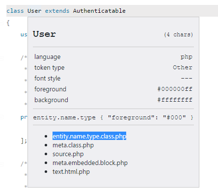 I'm creating a theme and I want to select the static class to give it ...