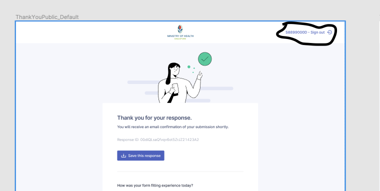 [3] signed in ID should show up on authed public form header on submission end page · Issue ...