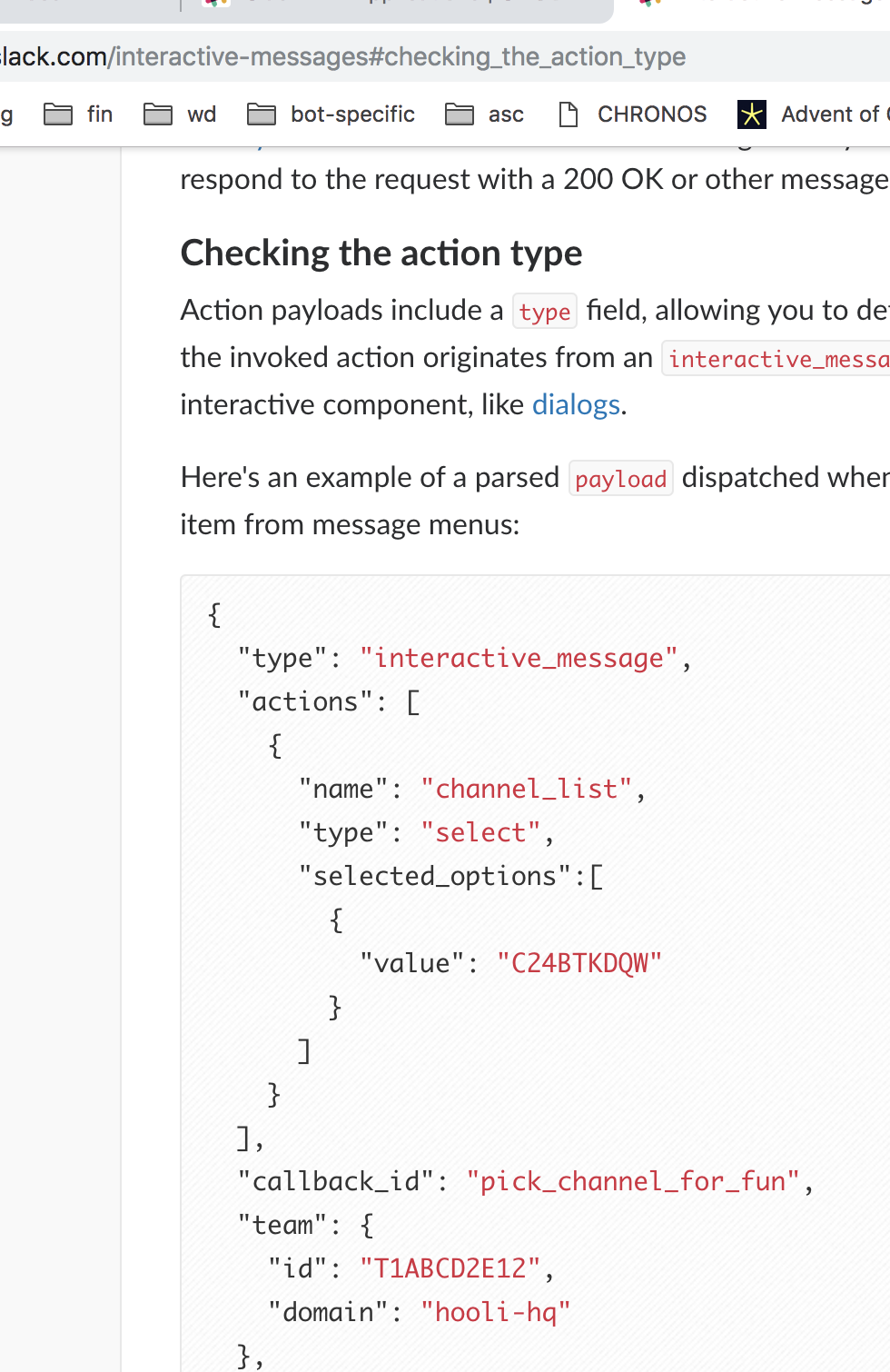 Typescript Definition For Slackmessage Does Not Include `team` Field For Interactive Messages