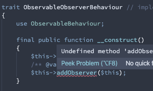 Calling method from traits but Intelephense said Undefined Method · Issue #1168 · bmewburn ...