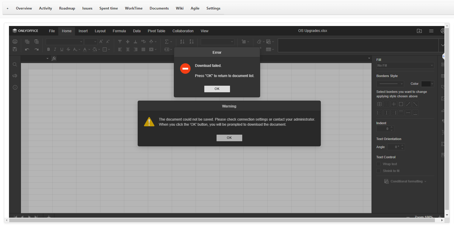 Opening Files Error · Issue #4 · ONLYOFFICE/onlyoffice-redmine · GitHub