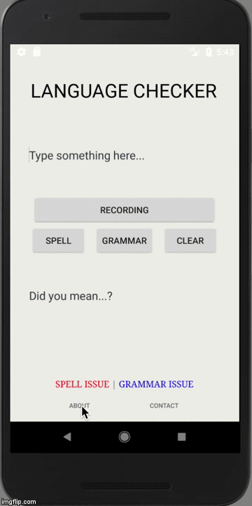 GitHub - gaojq/LanguageChecker