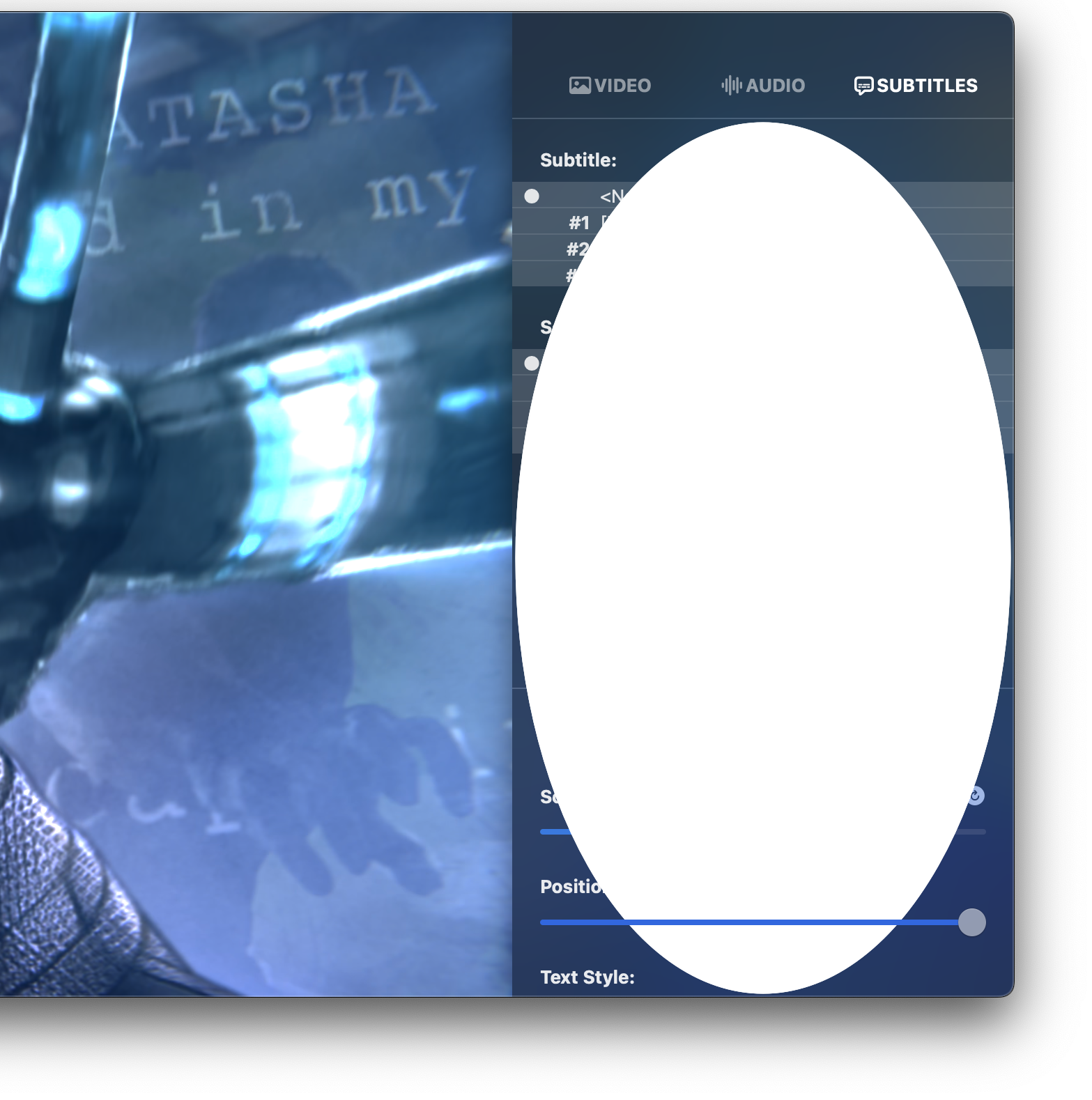 Giant Unwanted Easter Egg In Subtitles Sidebar · Issue 4638 · Iinaiina · Github