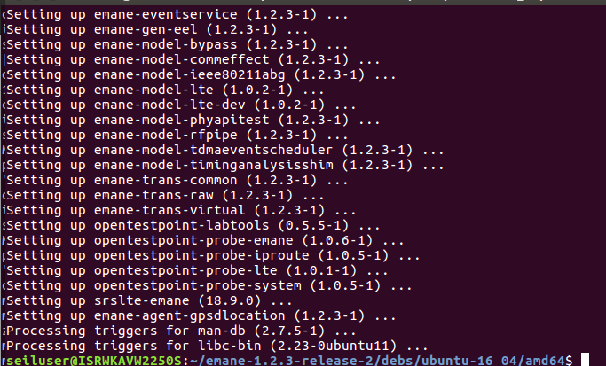 EMANE and CORE Integration problem · Issue #238 · coreemu/core · GitHub