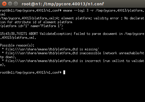 EMANE and CORE Integration problem · Issue #238 · coreemu/core · GitHub