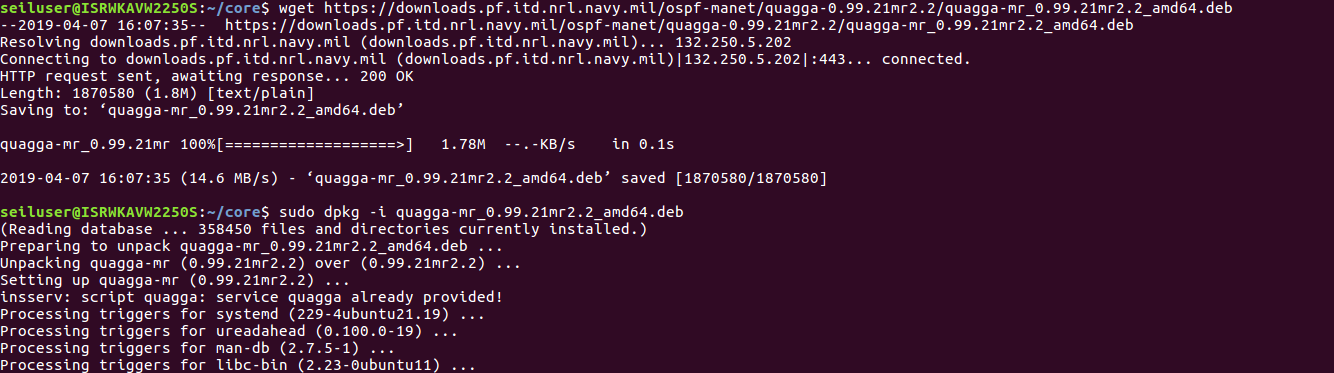 EMANE and CORE Integration problem · Issue #238 · coreemu/core · GitHub