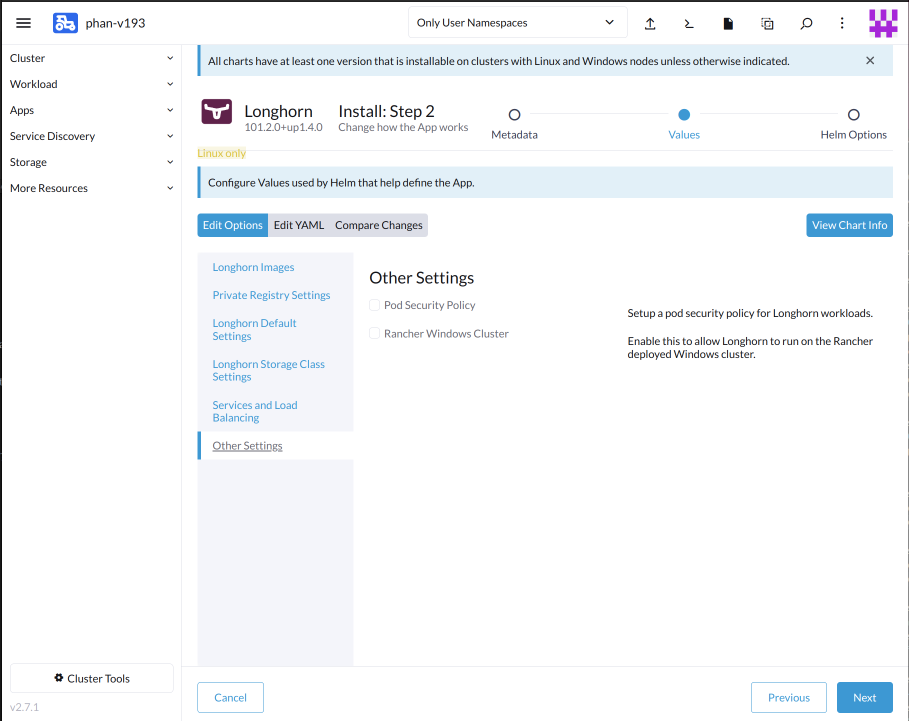 [BUG] Rancher Chart UI doesn't respect the value in charts/questions.yaml · Issue #8079 ...