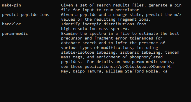 Crux usage is broken · Issue #536 · crux-toolkit/crux-toolkit · GitHub