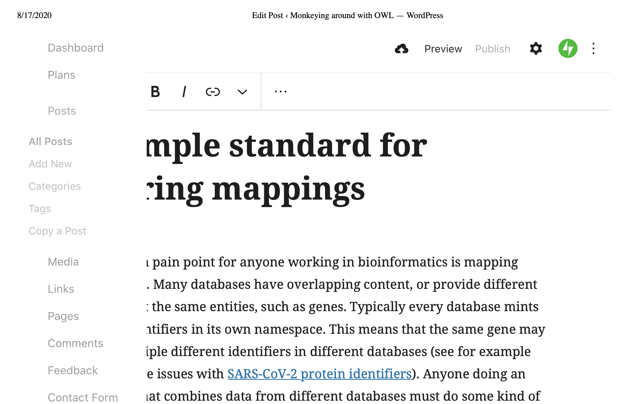 Feedback Solicited On Blog Post · Issue 29 · Mapping Commons Sssom · Github