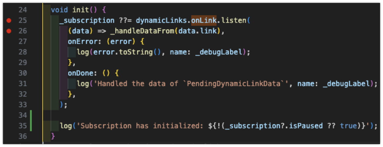 🐛 [firebase Dynamic Links] Ios `link` Data Doesn T Seems To Be Sent To Methodcallhandler · Issue