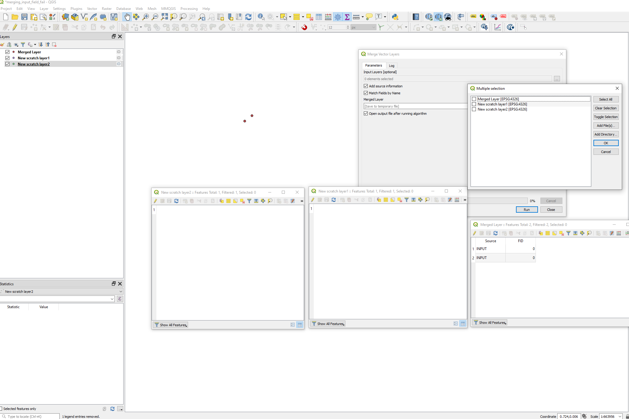 Merge Vector Layers After Merging Field Source Has Incorrect Value