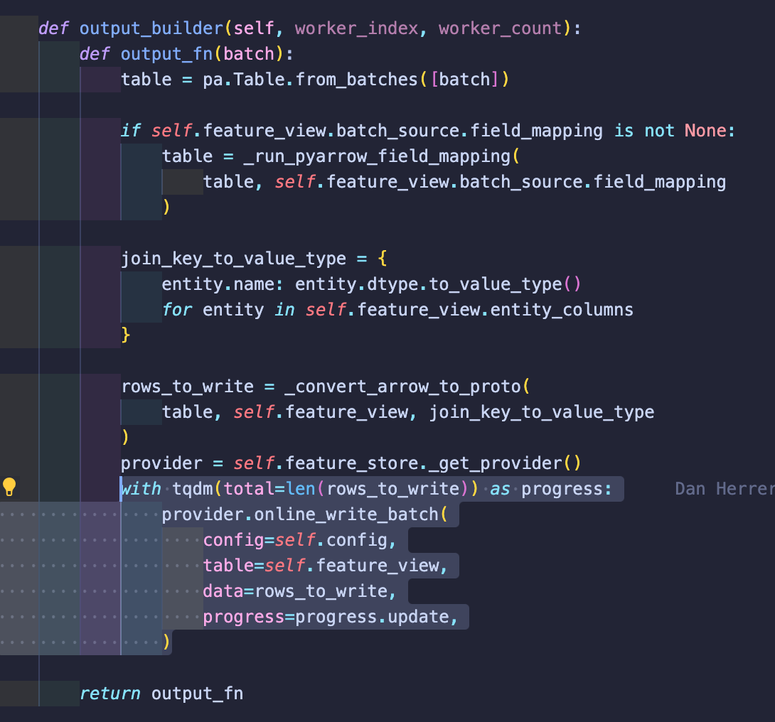 Control Mini Batch Size When Writing Rows To Online Store From Bytewax Job · Issue 3776 · Feast 