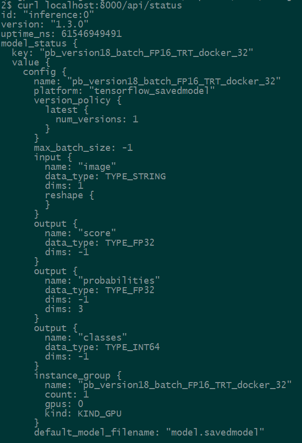 Config.pbtxt and max_batch_size setting for SavedModel · Issue #264 · triton-inference-server ...
