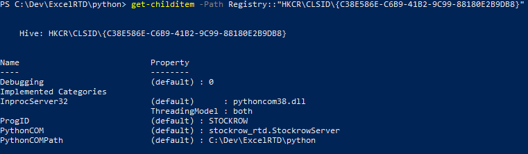 Does this work? · Issue #2 · chaelim/ExcelRTD · GitHub