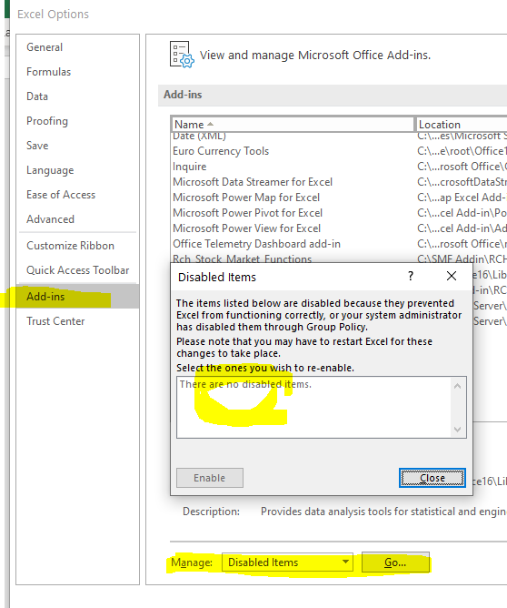 Does this work? · Issue #2 · chaelim/ExcelRTD · GitHub
