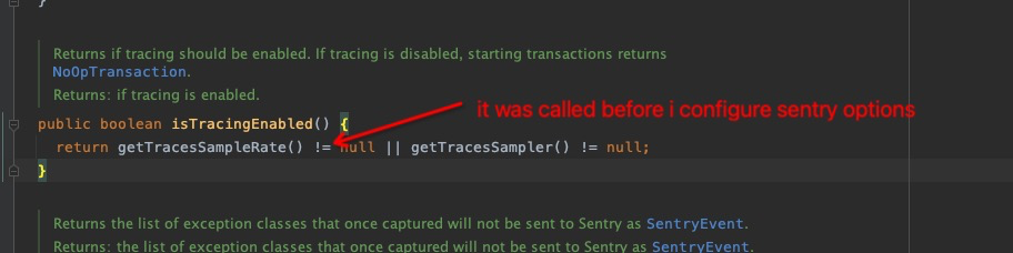 PerformanceAndroidEventProcessor does not work when set traces sample rate in ...