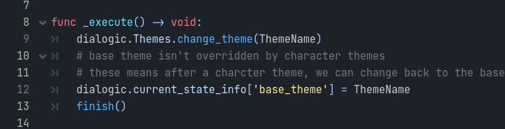 Theme event fails if it is the first one in a timeline · Issue #1098 · dialogic-godot/dialogic ...