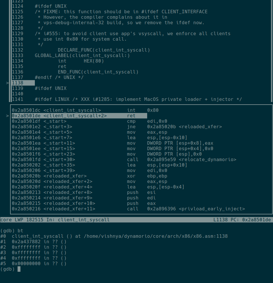 [CRASH] Stack smashing with 32-bit target binary on AMD CPU · Issue #4407 · DynamoRIO/dynamorio ...