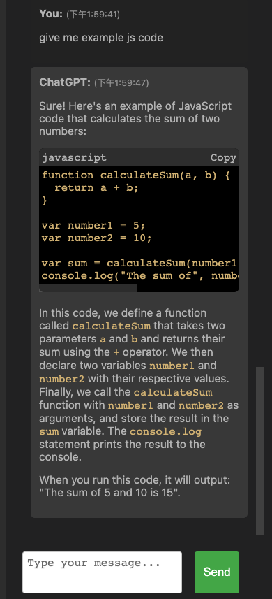GitHub - tylercode362/Chrome-extension-ChatGPT-API: A browser extension to communicate with chat ...