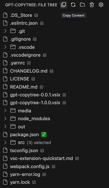 GitHub - tylercode362/GPT-CopyTree: GPT-CopyTree is a VSCode extension for easy interaction with ...