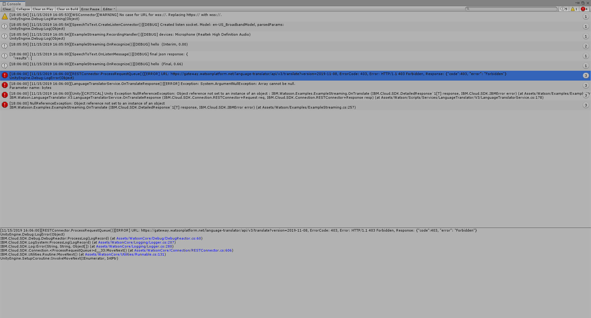 LanguageTranslator · Issue #605 · watson-developer-cloud/unity-sdk · GitHub