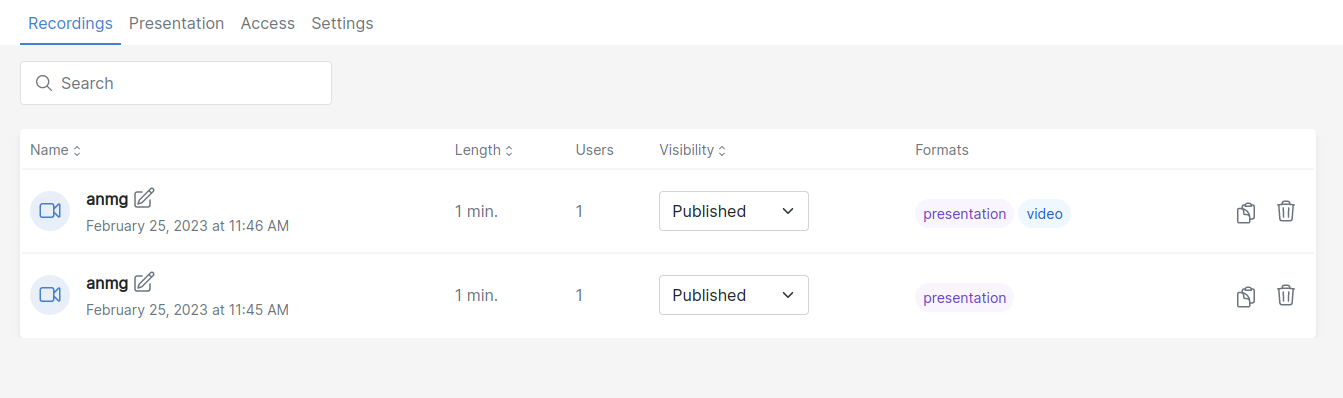 v3 - presentation duplicated in the list if video is enabled. · Issue ...