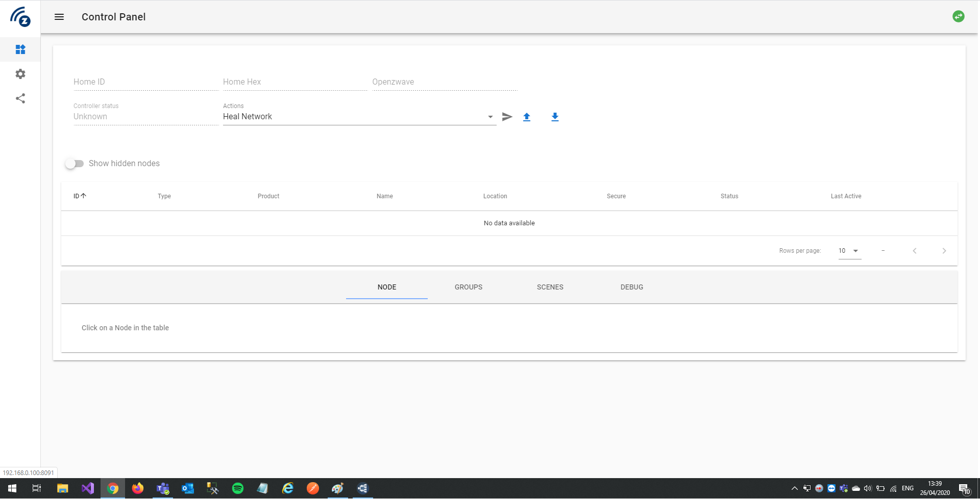 UI randomly clearing down and showing nothing or nodes with missing types [bug] · Issue #396 ...