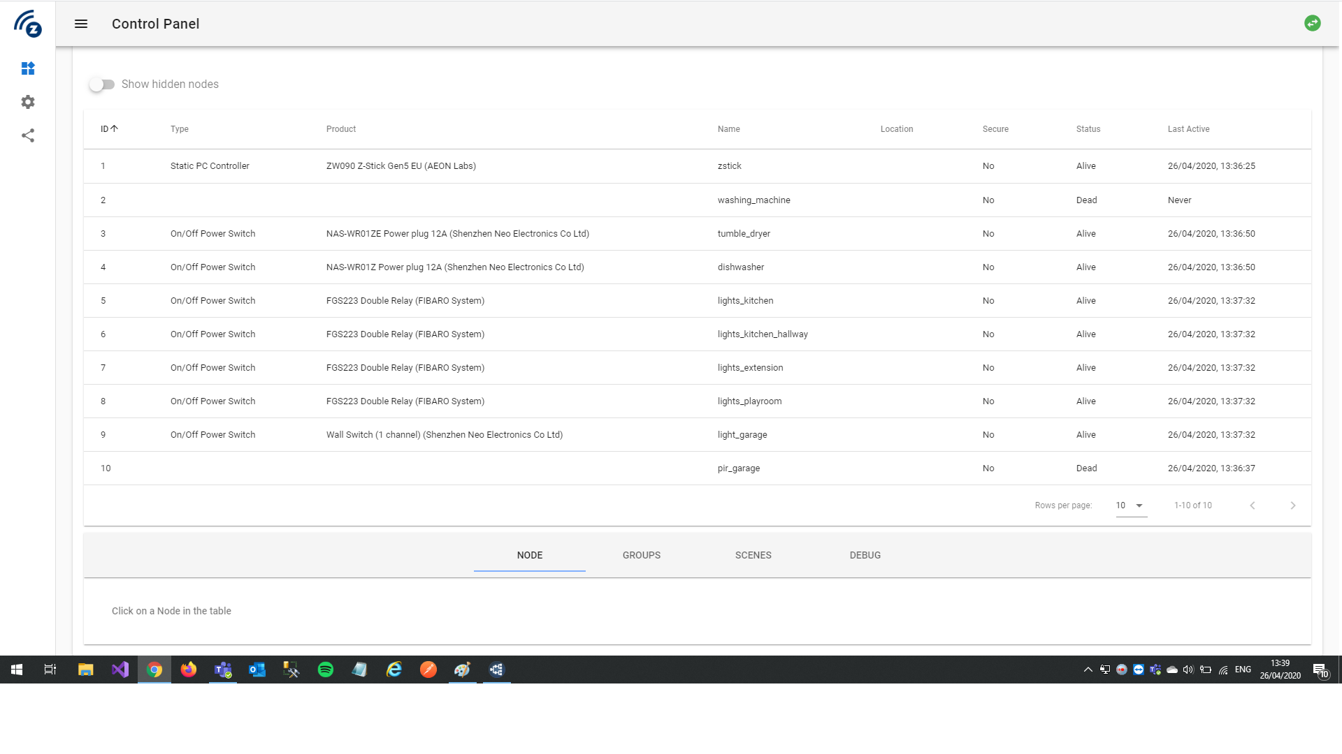 UI randomly clearing down and showing nothing or nodes with missing types [bug] · Issue #396 ...