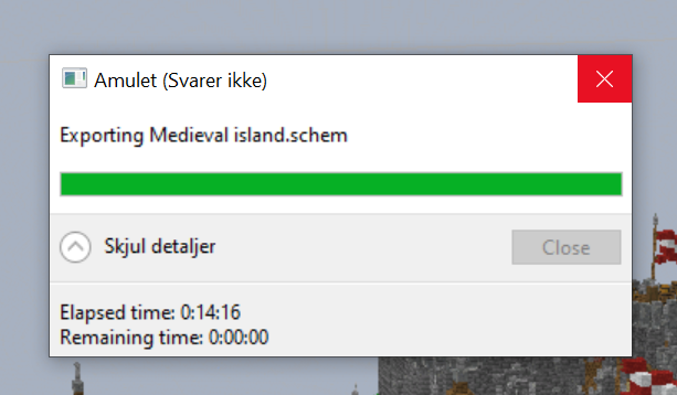 UI stops responding with large operations · Issue #371 · Amulet-Team/Amulet-Map-Editor · GitHub