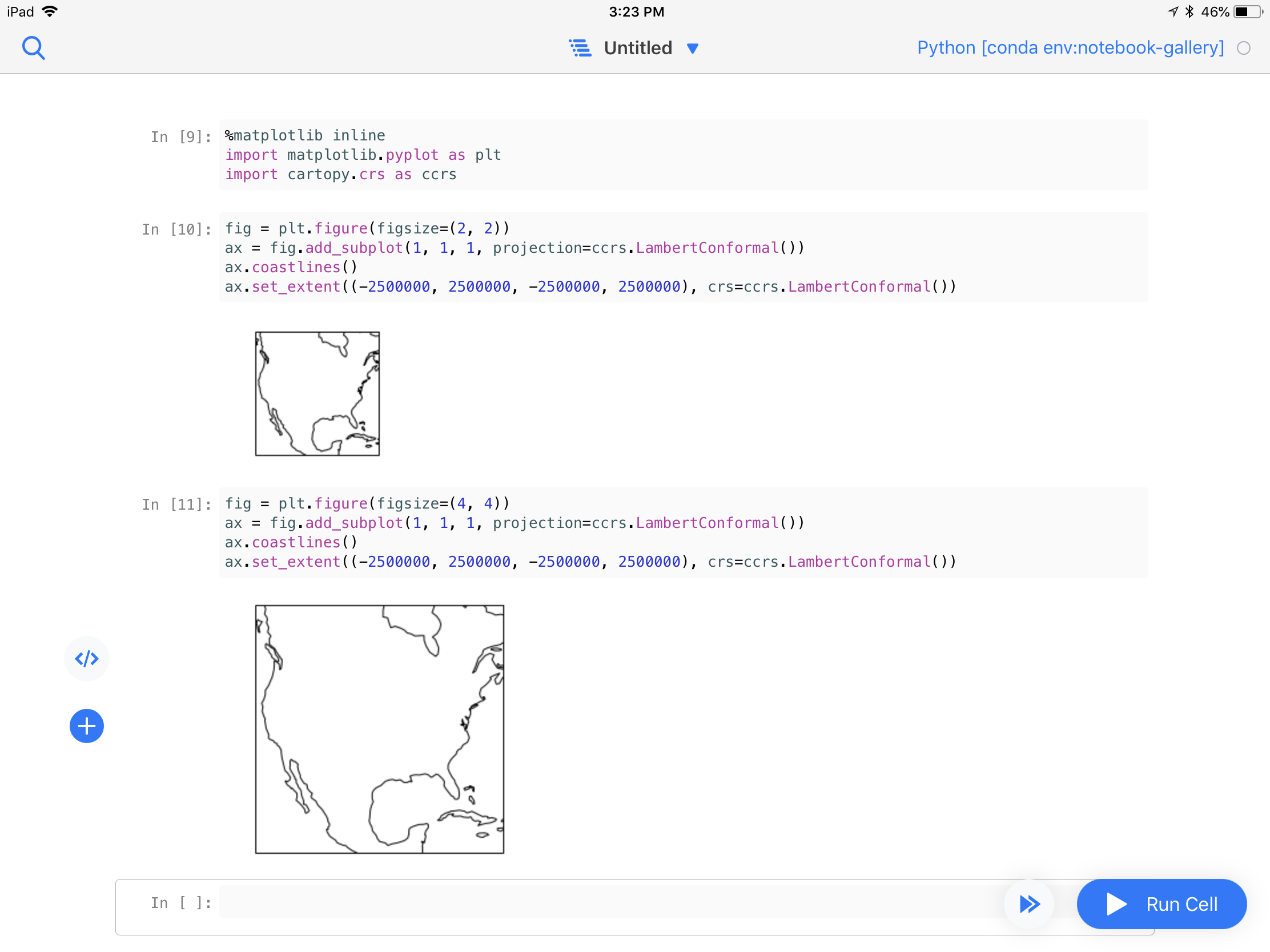 The width and height of the map in the projection unit. · Issue #1074 · SciTools/cartopy · GitHub