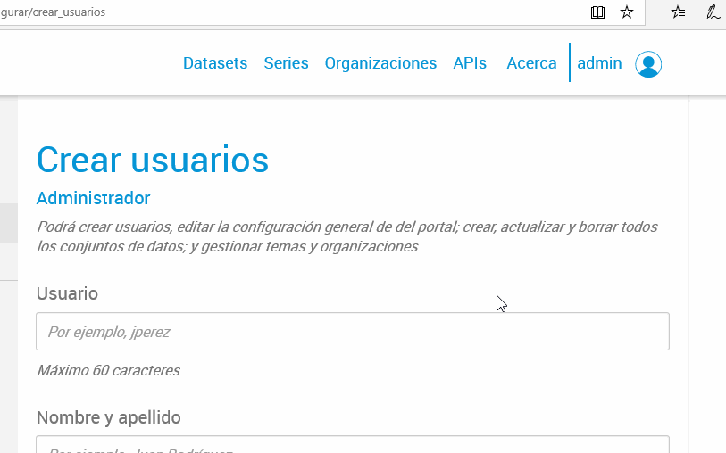 El dropdown de organizaciones en Crear usuario overlapea el header · Issue #493 · datosgobar ...