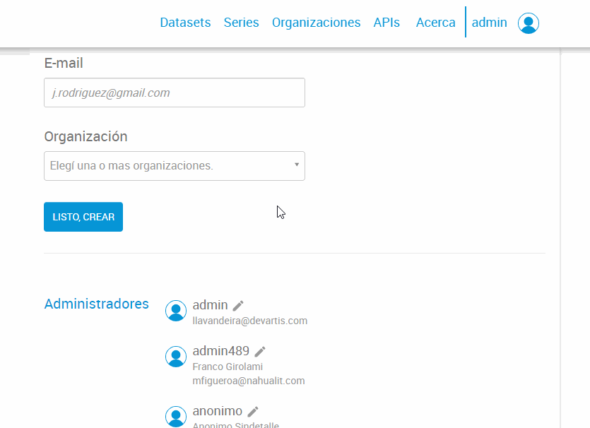 El dropdown de organizaciones se superpone al listado de administradores · Issue #495 ...