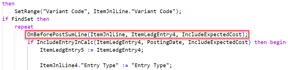 [Event Request] New Event in Codeunit 23 ItemJnlPostBatch - OnBeforePostSumLine · Issue #5724 ...