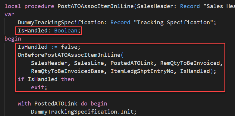 [New Event Request] Codeunit "Sales-Post", OnBeforePostATOAssocItemJnlLine · Issue #6543 ...