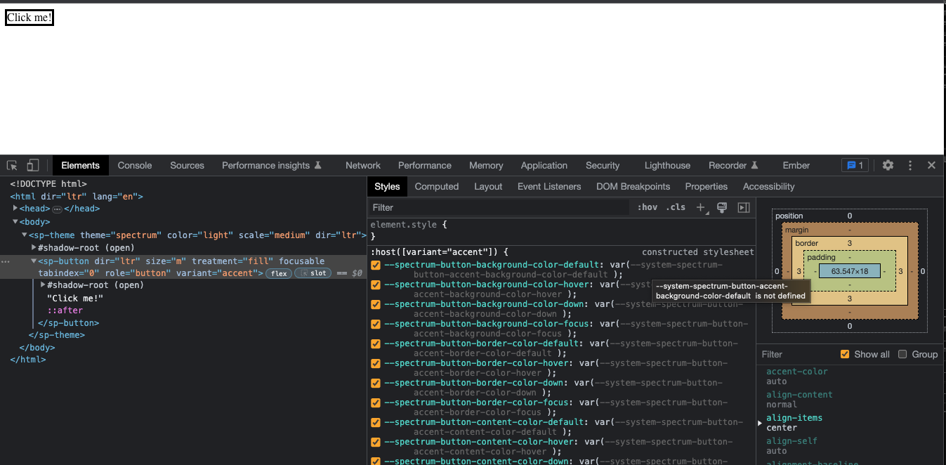 [Bug]: CSS variables undefined · Issue #3132 · adobe/spectrum-web-components · GitHub